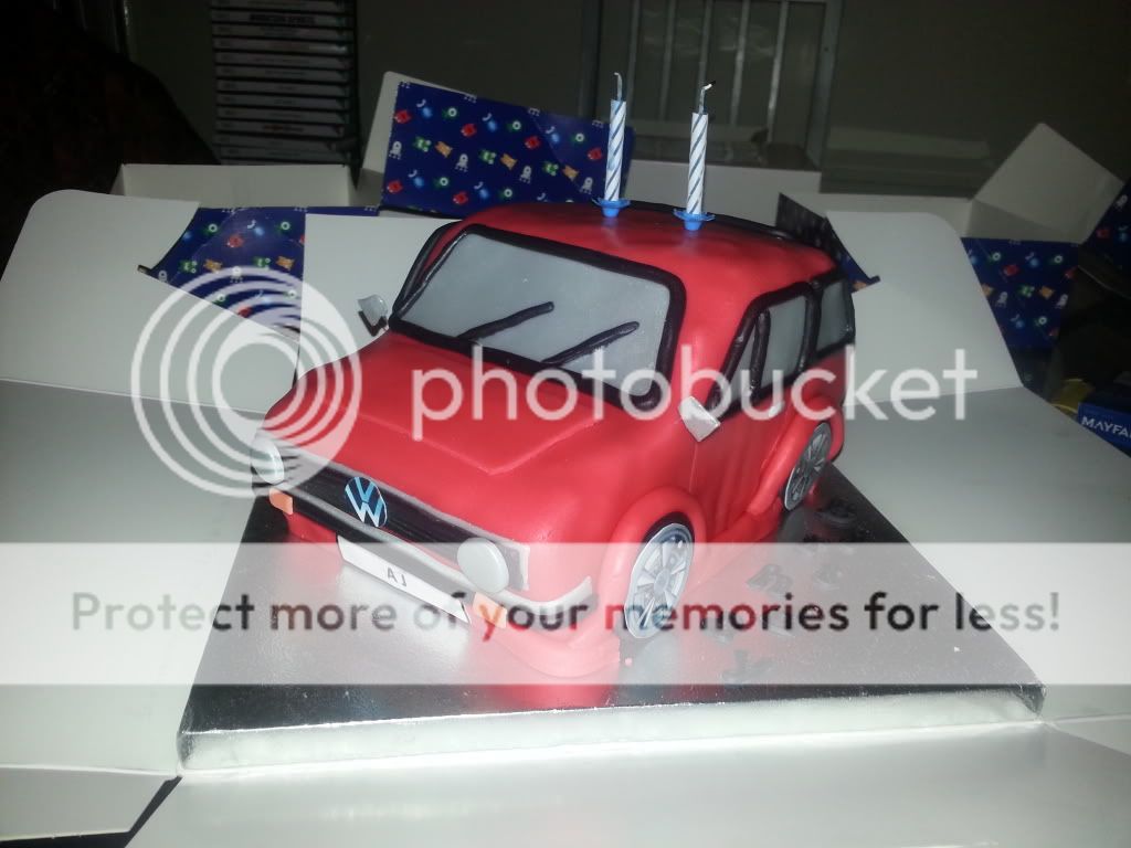 View topic: birthday cake – The Mk1 Golf Owners Club