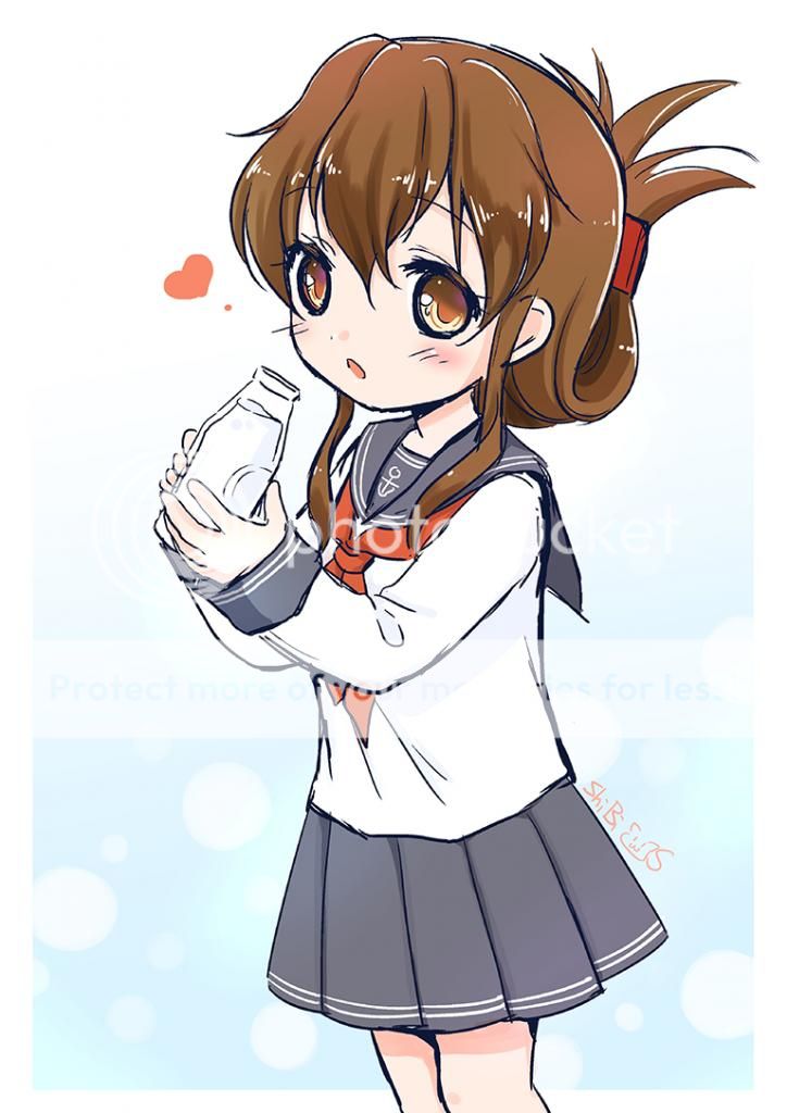 [艦隊收藏]牛奶 - honeyshibi的創作 - 巴哈姆特
